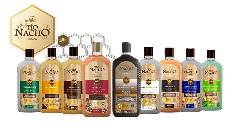 O que esperar ao usar a variedade de produtos da linha capilar Tío Nacho?